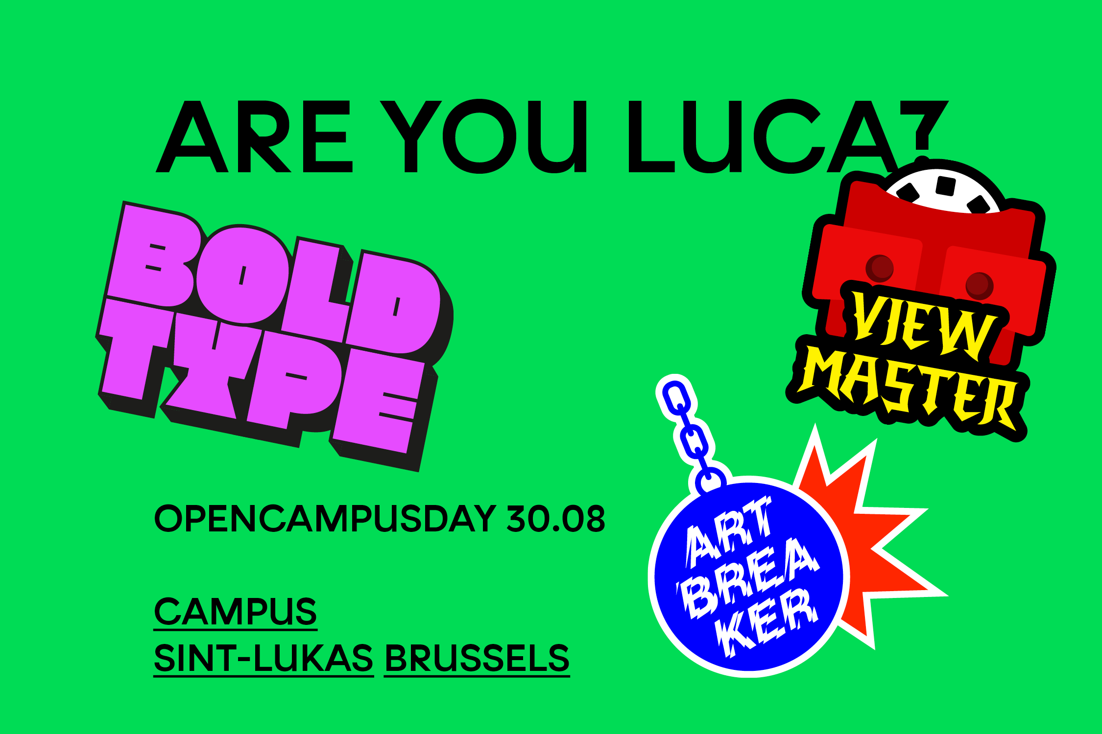 Opencampusdag Brussel / Sint-Lukas augustus | LUCA
